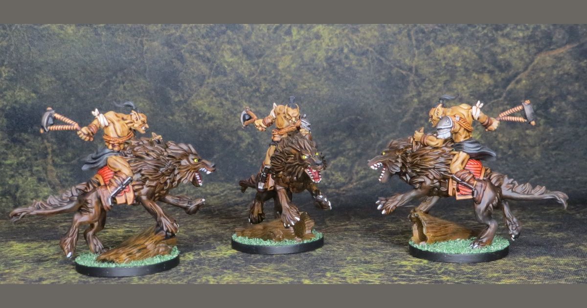 Warg Riders | Painting by Numbers
