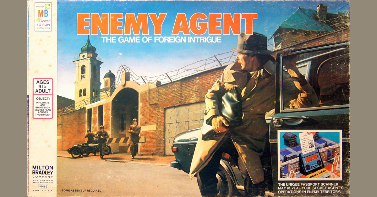 Enemy Agent | Board Game | BoardGameGeek