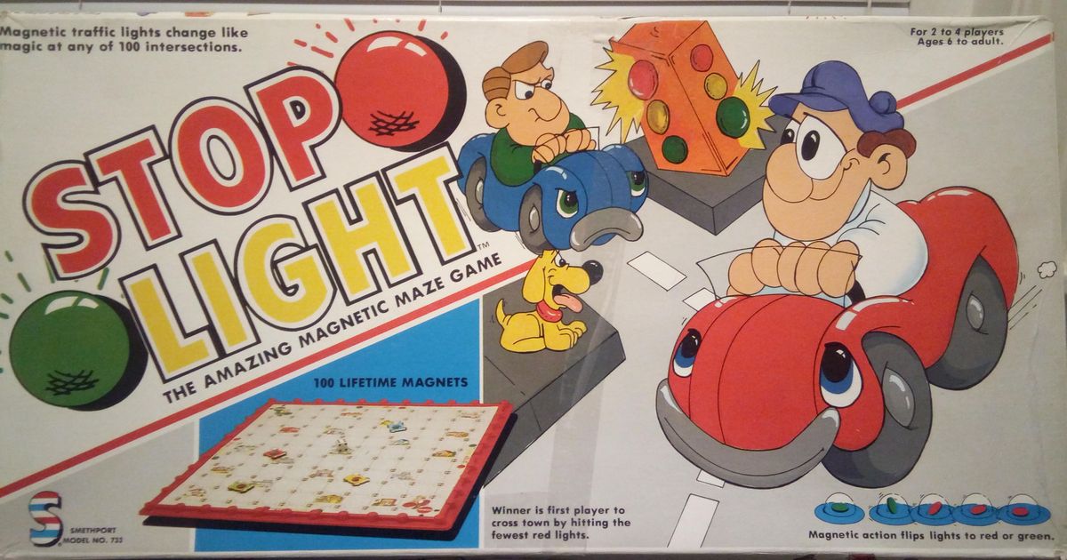 Stop Light: The Amazing Magnetic Race Game | Board Game | BoardGameGeek