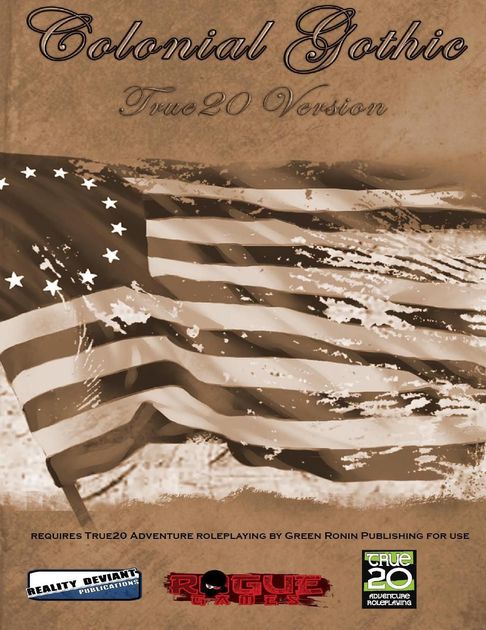 Colonial Gothic: True20 Version | RPG Item | RPGGeek