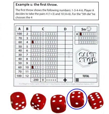 dice sheets
