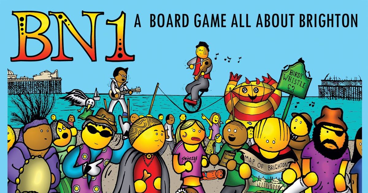 BN1: A Board Game All About Brighton | Board Game | BoardGameGeek