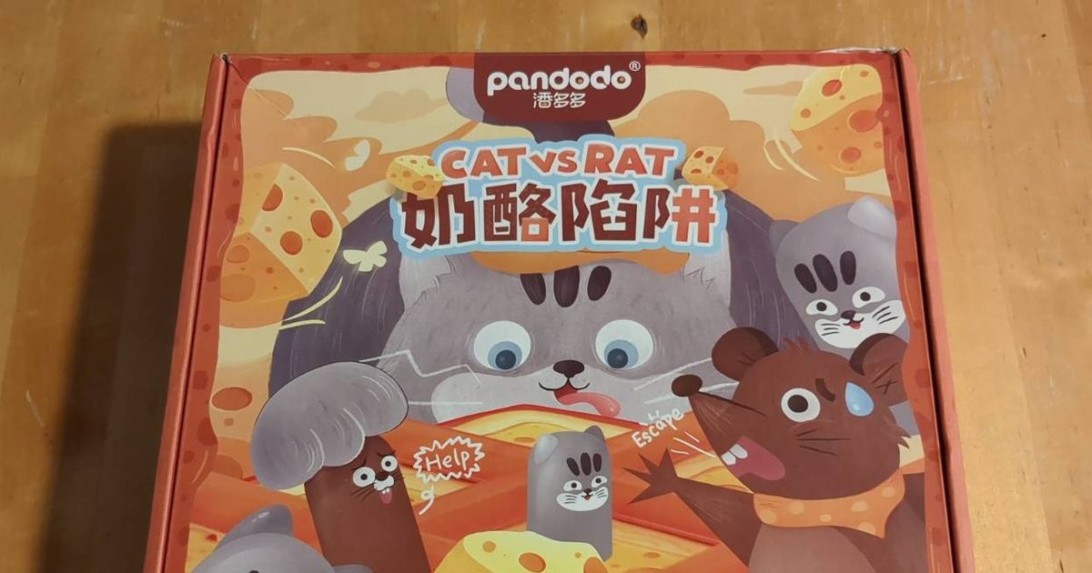 Cat vs Rat: 奶酪陷阱 (Cat vs Rat: Cheese Trap) | Board Game | BoardGameGeek