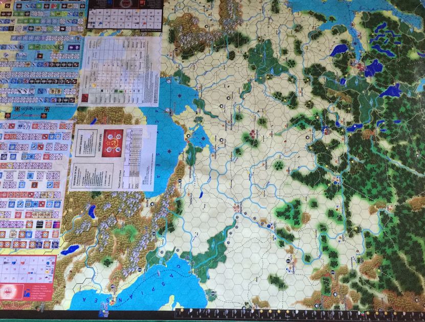 Blocks in the East: Goretex Map | Board Game Accessory | BoardGameGeek