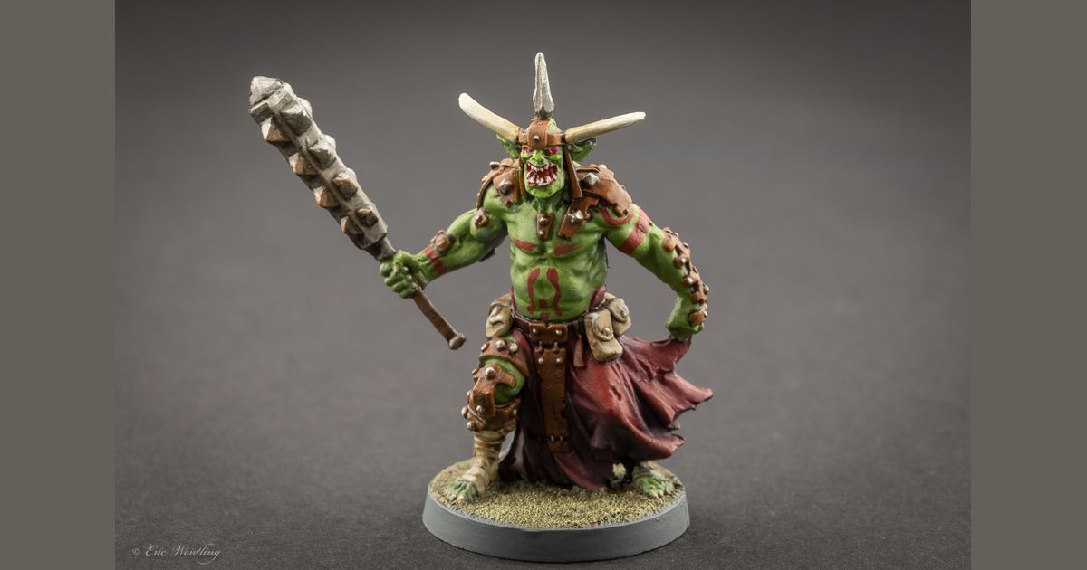 Massive Darkness: Orc Enforcer Boss | Don't Play Gray! | RPGGeek