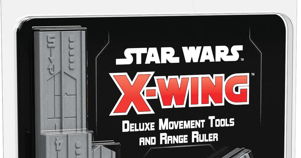 Star Wars: X-Wing (Second Edition) – Deluxe Movement Tools and Range ...