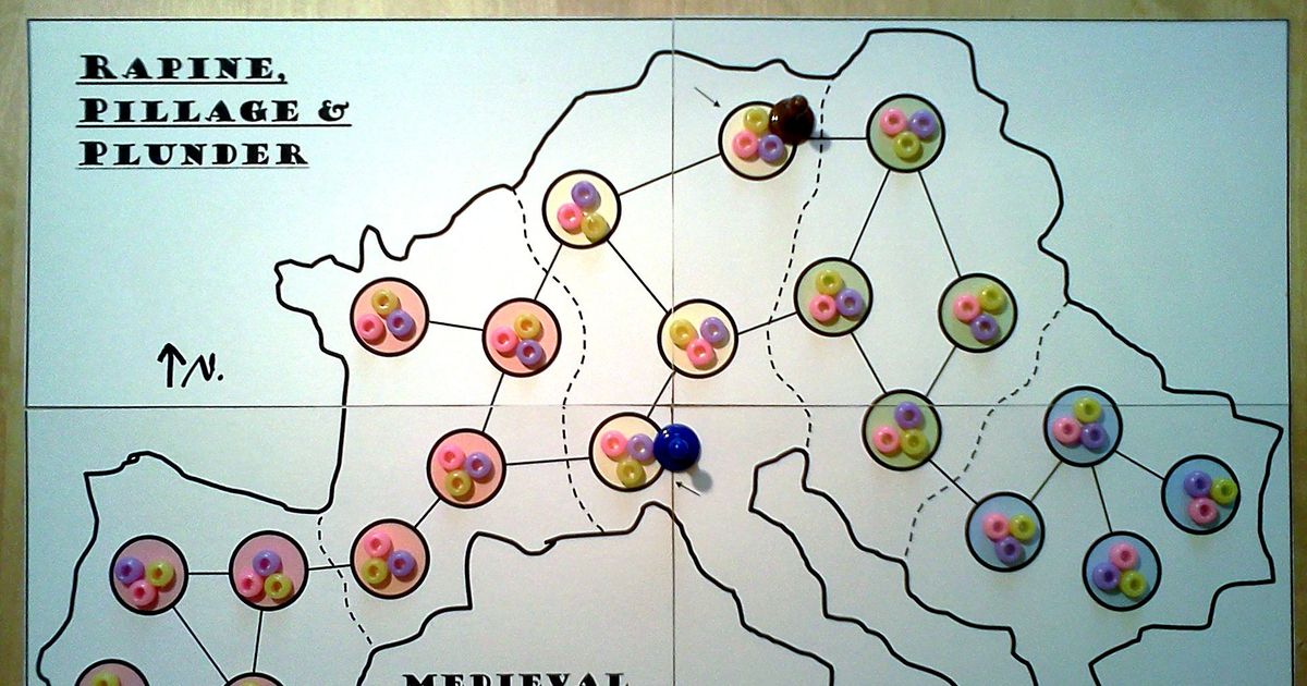 Rapine, Pillage & Plunder | Board Game | BoardGameGeek