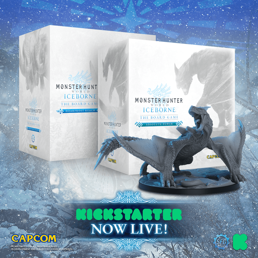 Iceborne Kickstarter Now Live! | Monster Hunter World: The Board Game