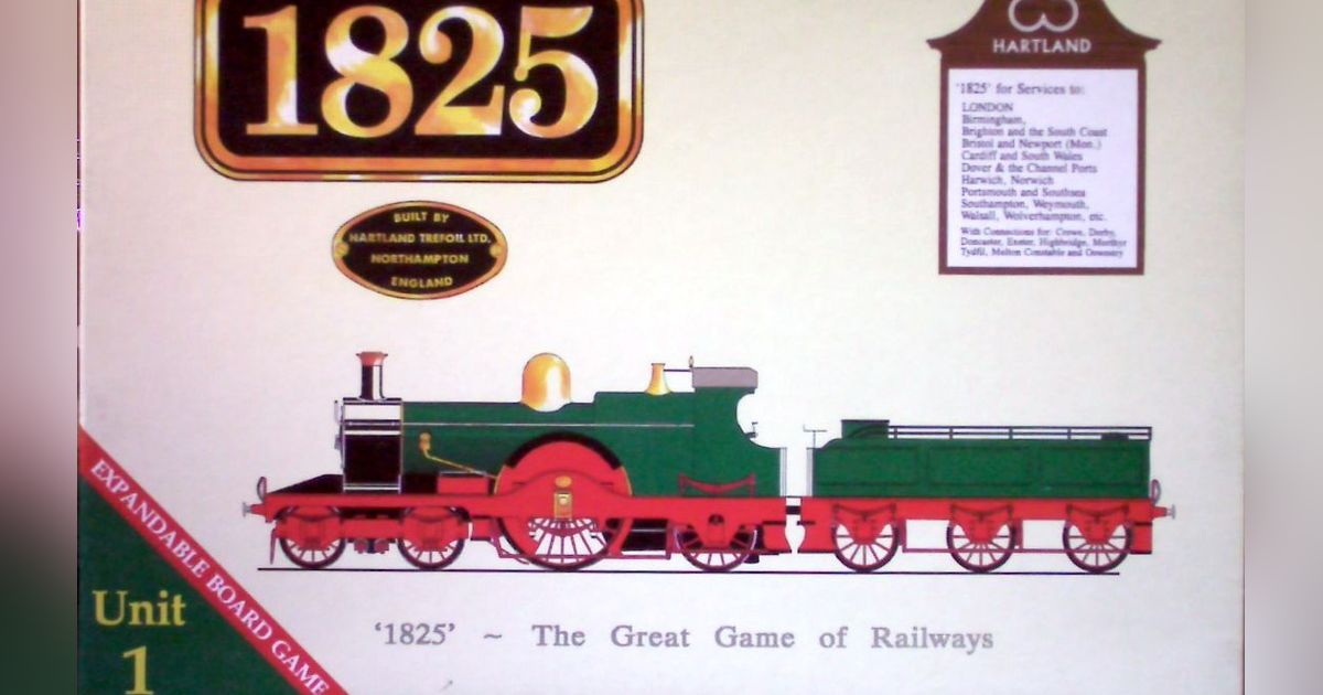 1825 Unit 1 | Board Game | BoardGameGeek