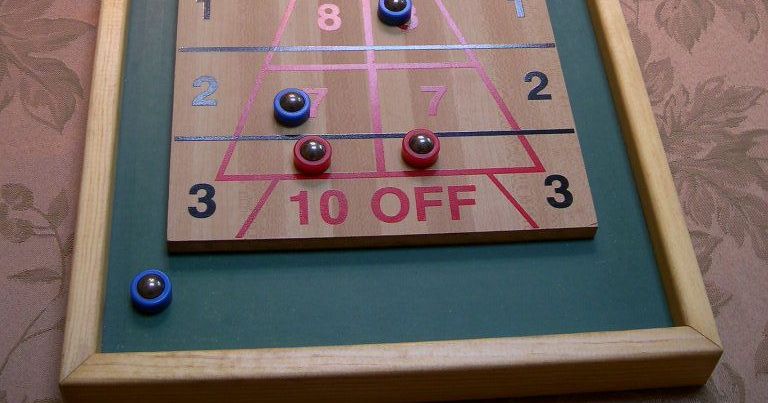 Shuffleboard Game | Board Game | BoardGameGeek