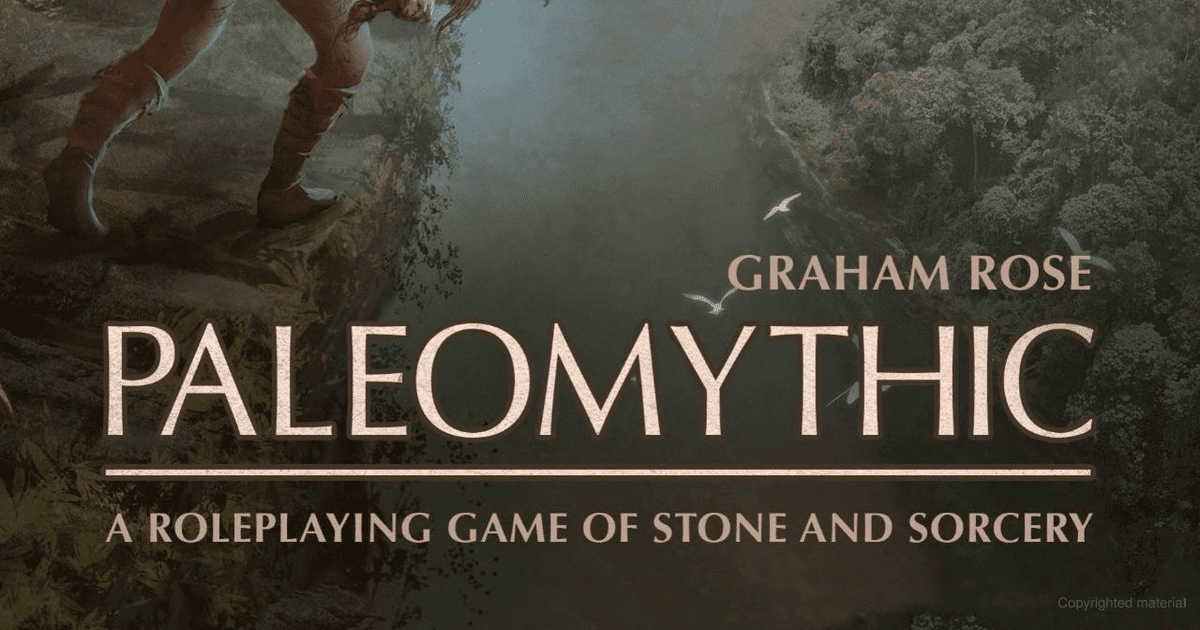 Paleomythic: A Roleplaying Game of Stone and Sorcery | RPG Item | RPGGeek
