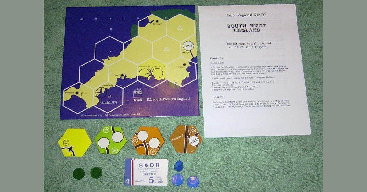 Regional Kit 2 Company Charters - GWR - S&DR | 1825 Regional Kit R2 ...