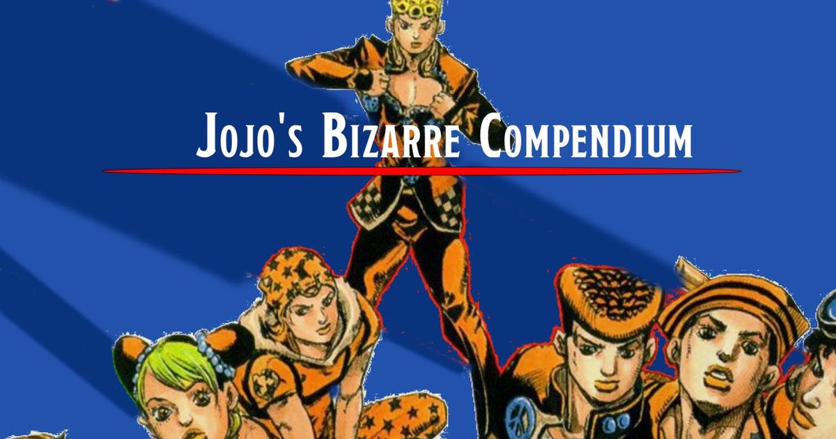 JoJo's Bizarre Compendium | RPG Item | RPGGeek