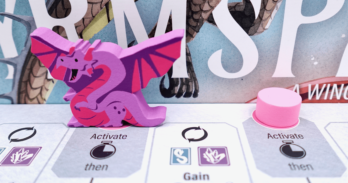 Wyrmspan: Round Marker Dragon | Board Game Accessory | BoardGameGeek