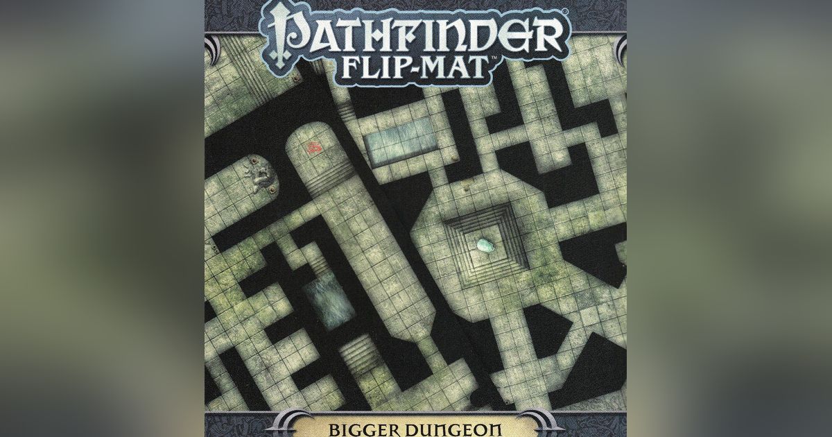 Pathfinder Flip-Mat: Bigger Dungeon | RPG Item | RPGGeek