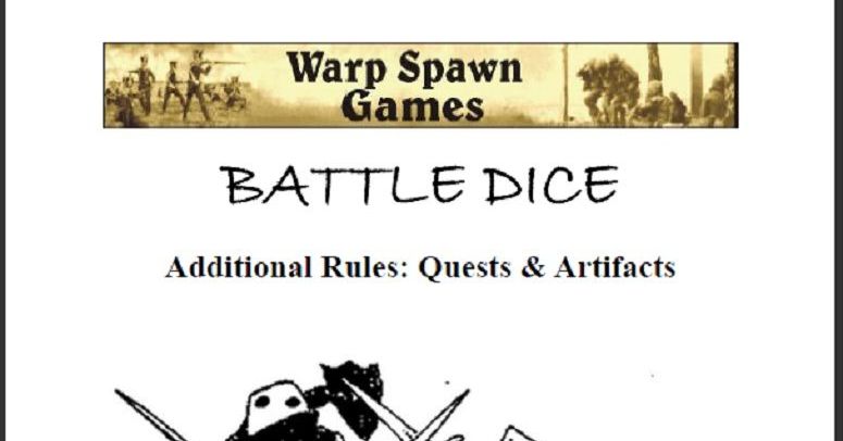 Battle Dice: Quests & Artifacts | Board Game | BoardGameGeek