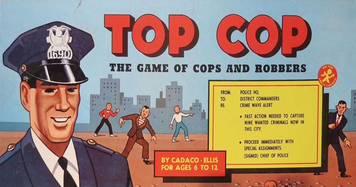 Top Cop | Board Game | BoardGameGeek