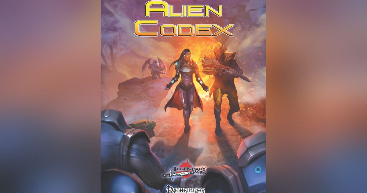 Alien Codex (Pathfinder) | RPG Item | RPGGeek