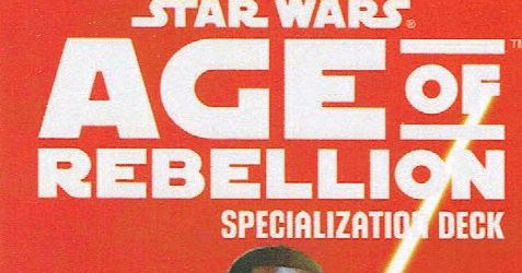 Age of Rebellion Specialization Deck: Universal Force-sensitive ...