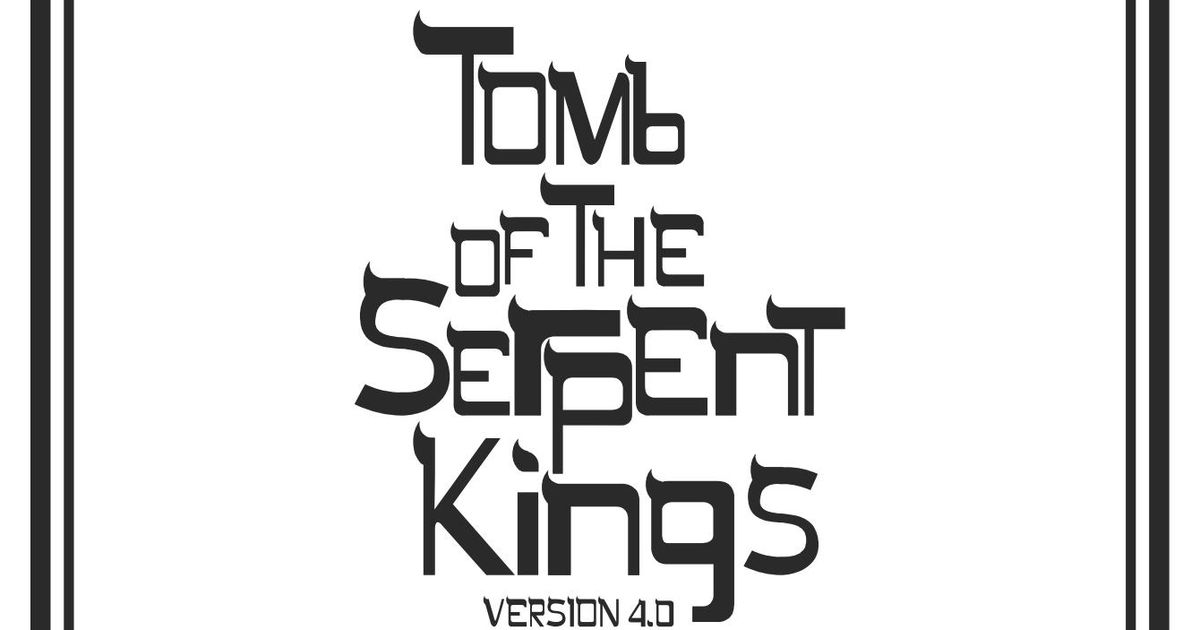 Tomb of the Serpent Kings | RPG Item | RPGGeek