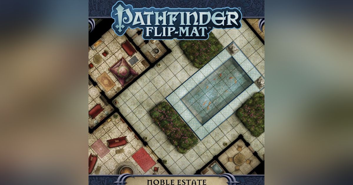 Pathfinder Flip-Mat: Noble Estate | RPG Item | BoardGameGeek