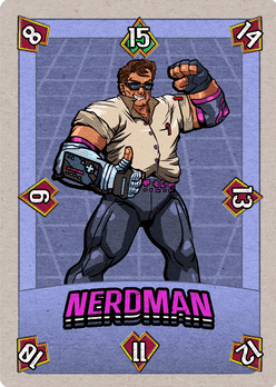 Super Pocket League Extreme Wrestling: Nerdman | Board Game | BoardGameGeek