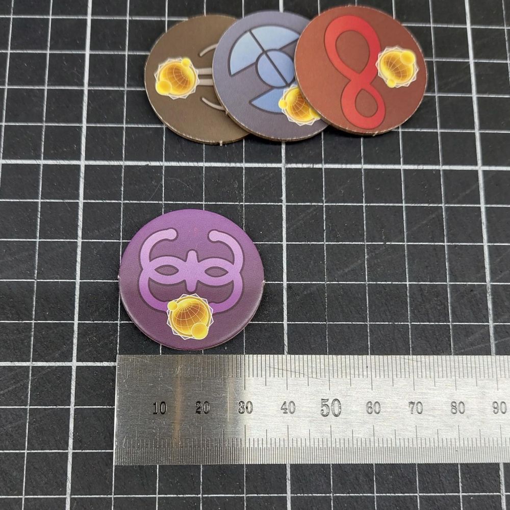 Token (and mini) sizes? | Dune: Imperium