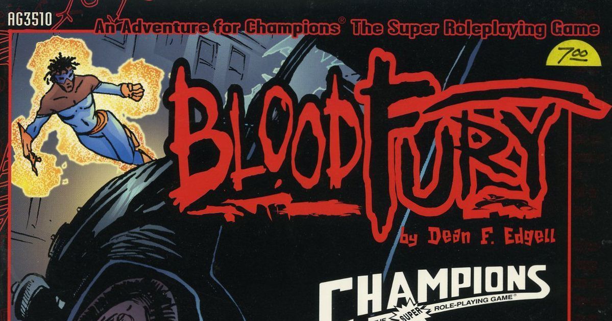 Blood Fury | RPG Item | RPGGeek