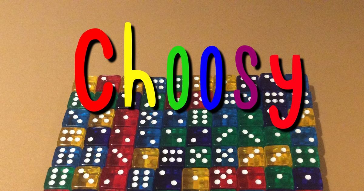 Choosy | Board Game | BoardGameGeek