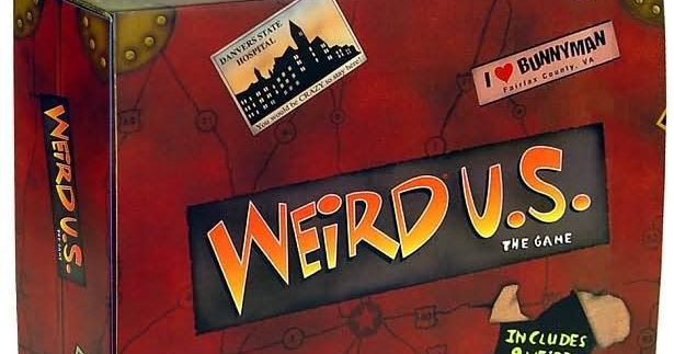 Weird U.S.: The Game | Board Game | BoardGameGeek
