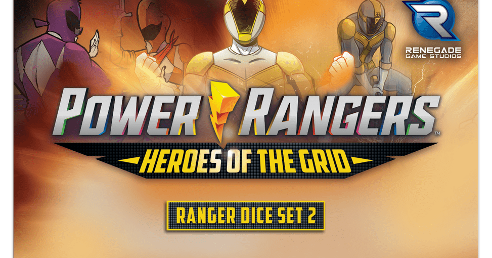 Power Rangers: Heroes of the Grid – Ranger Dice Set #2 | Board Game ...