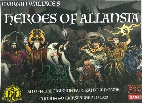 Martin Wallace's Heroes of Allansia (the Fighting Fantasy boardgame ...