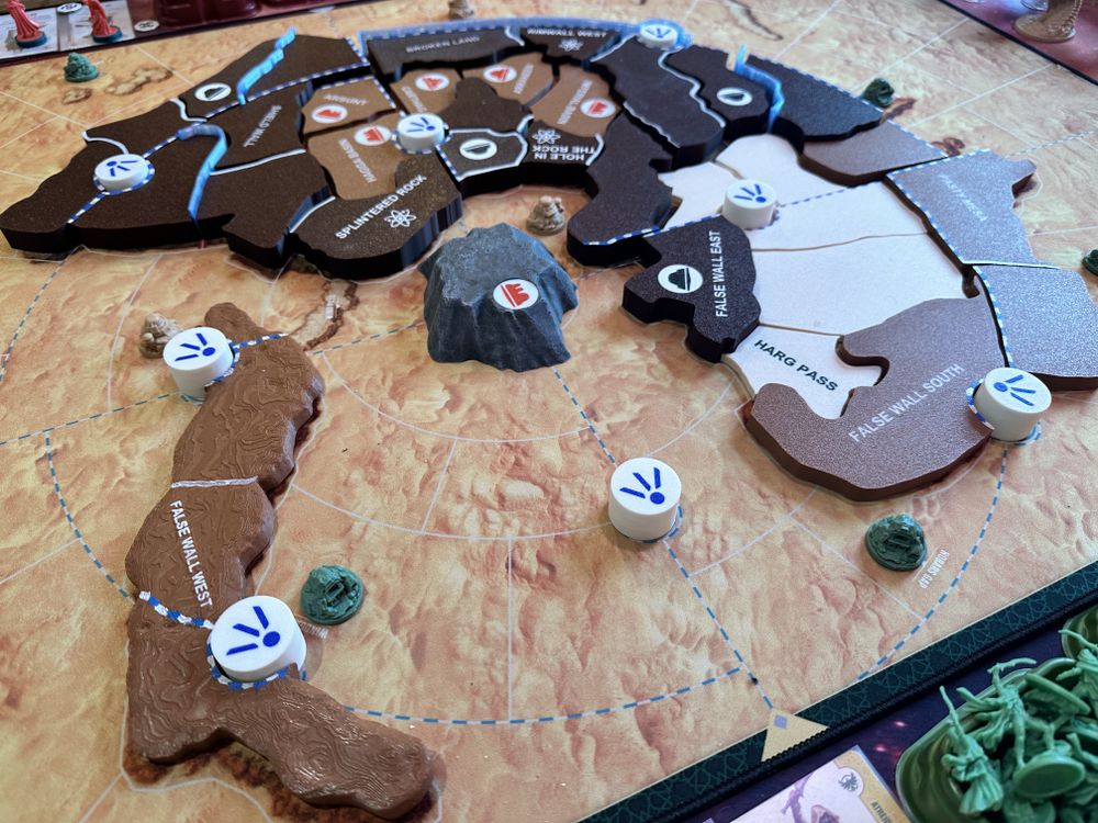 3D Relief map | Dune: War for Arrakis