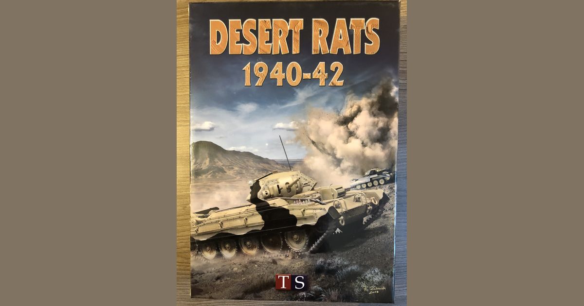 Desert Rats 1940-42 | Board Game | BoardGameGeek