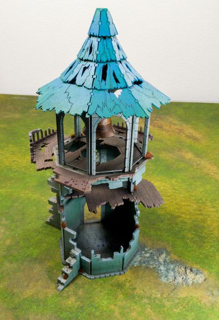 Building a Bell Tower | Lately, I’m mostly painting