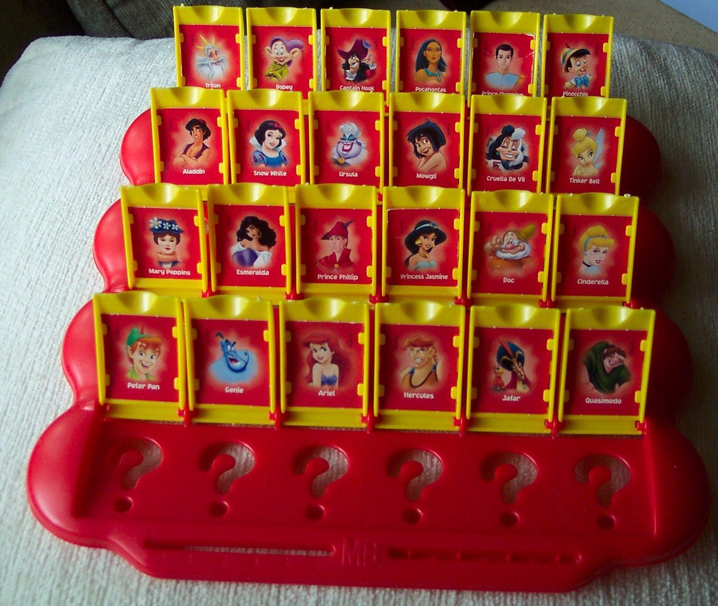 Original Guess Who Characters