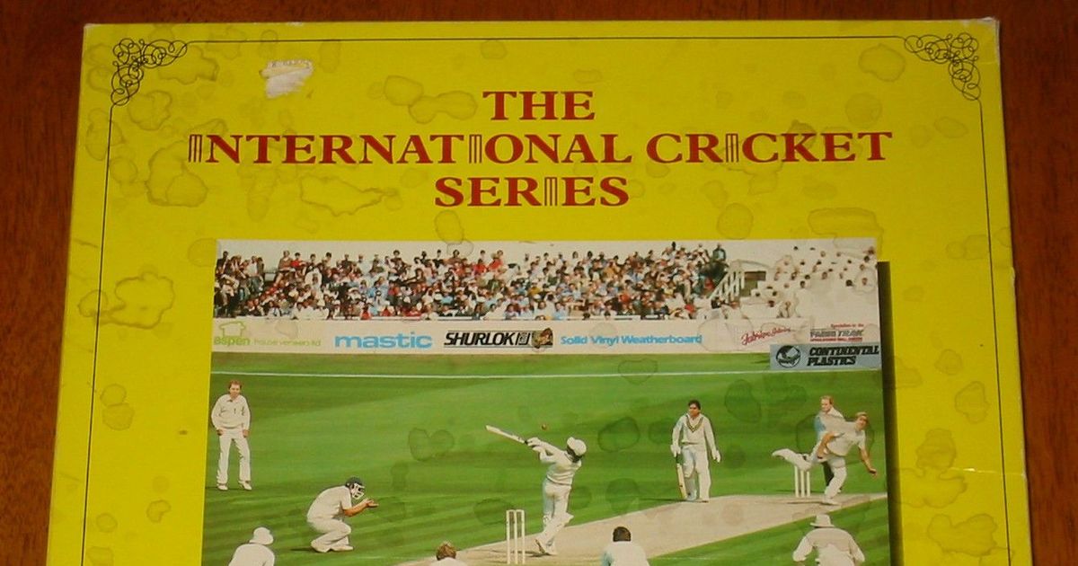 The International Cricket Series | Board Game | BoardGameGeek