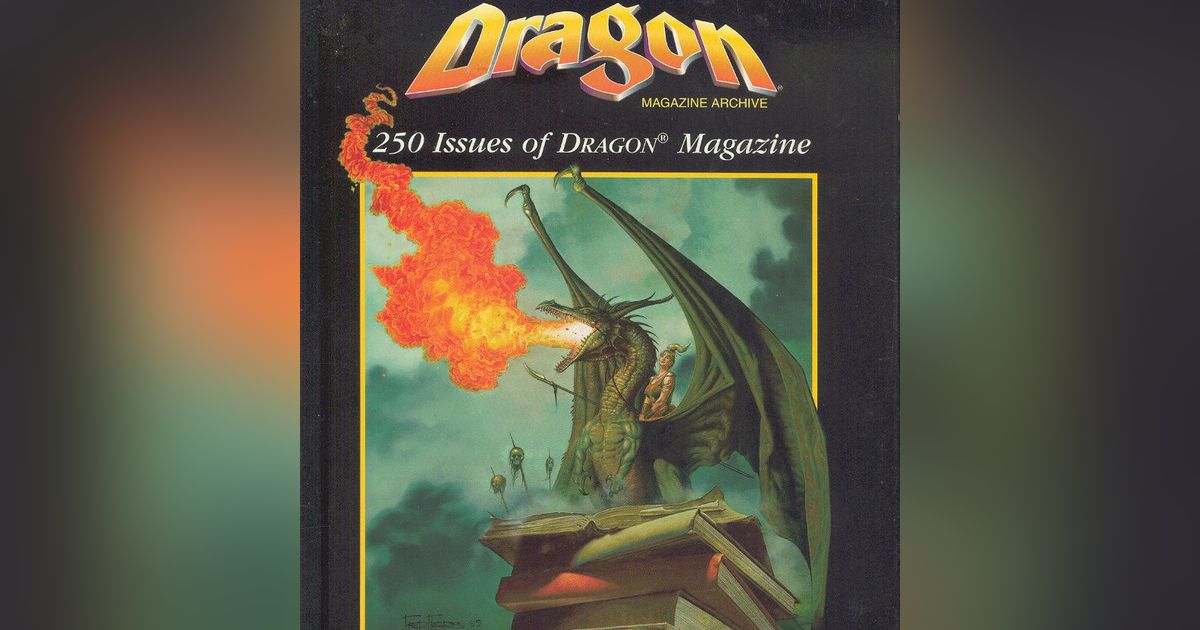 Dragon Magazine Archive | Issue | RPGGeek