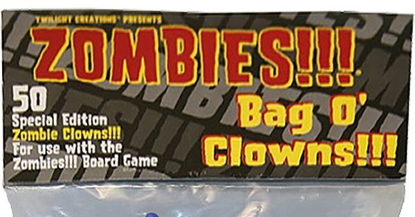 Zombies!!!: Bag o' Clowns!!! | Board Game Accessory | BoardGameGeek
