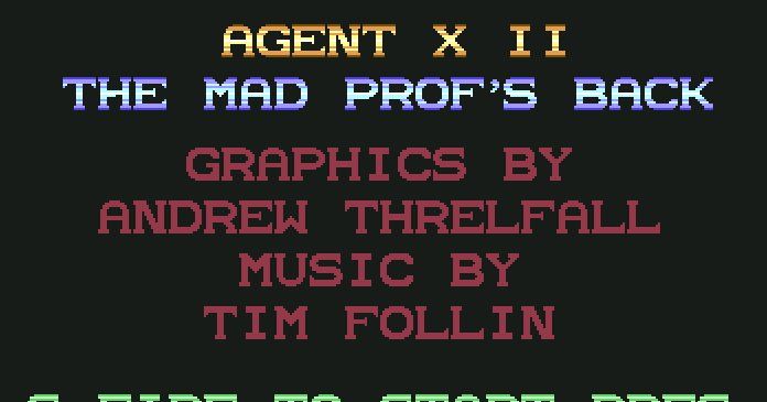 Agent X II: The Mad Prof's Back | Video Game | VideoGameGeek