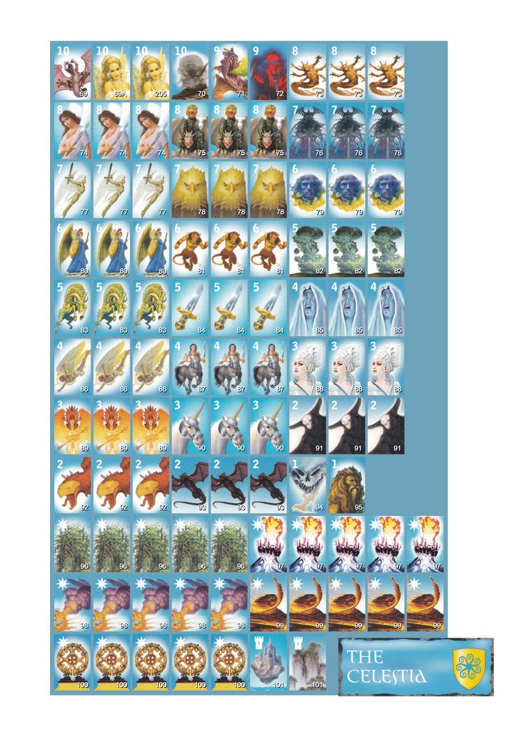 Sticker sheet project | Stratego Legends