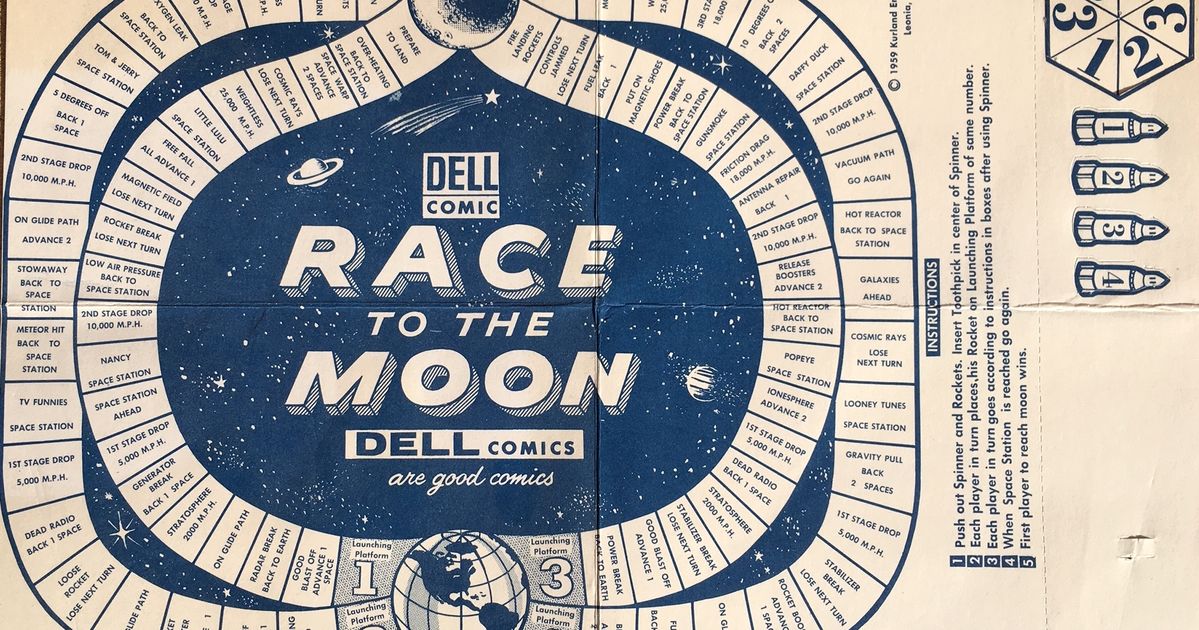 Race to the Moon | Board Game | BoardGameGeek