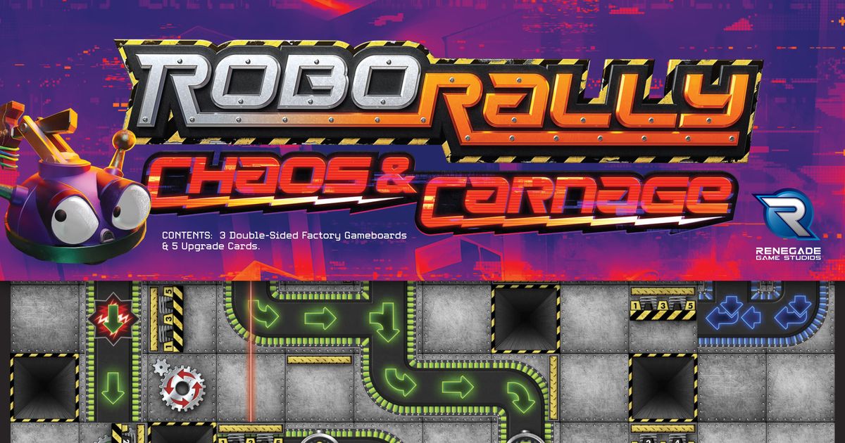 Robo Rally: Chaos & Carnage | Board Game | BoardGameGeek