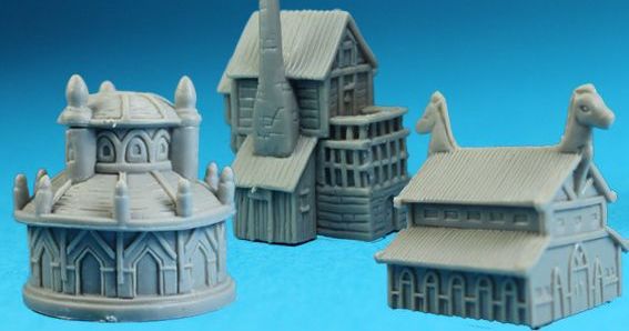 12 Realms: Buildings Pack | Board Game Accessory | BoardGameGeek