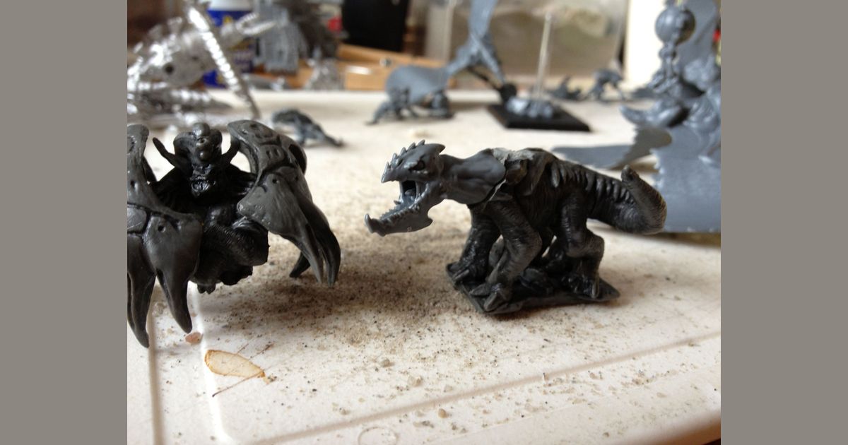 Wandering an Exodite World... | Miniature Games Construction Yard ...