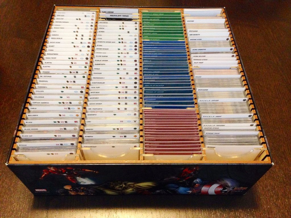NG Legendary Vertical Divider Set - Master List - 63mm x 92mm