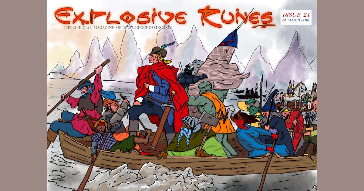Explosive Runes (Issue 24 - Summer 2018) | Issue | RPGGeek