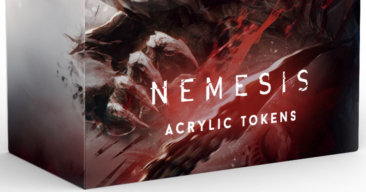 Nemesis: Acrylic Tokens | Board Game Accessory | BoardGameGeek