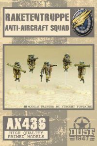 Dust 1947: Fallschirmjäger Anti-Aircraft Squad | Board Game | BoardGameGeek