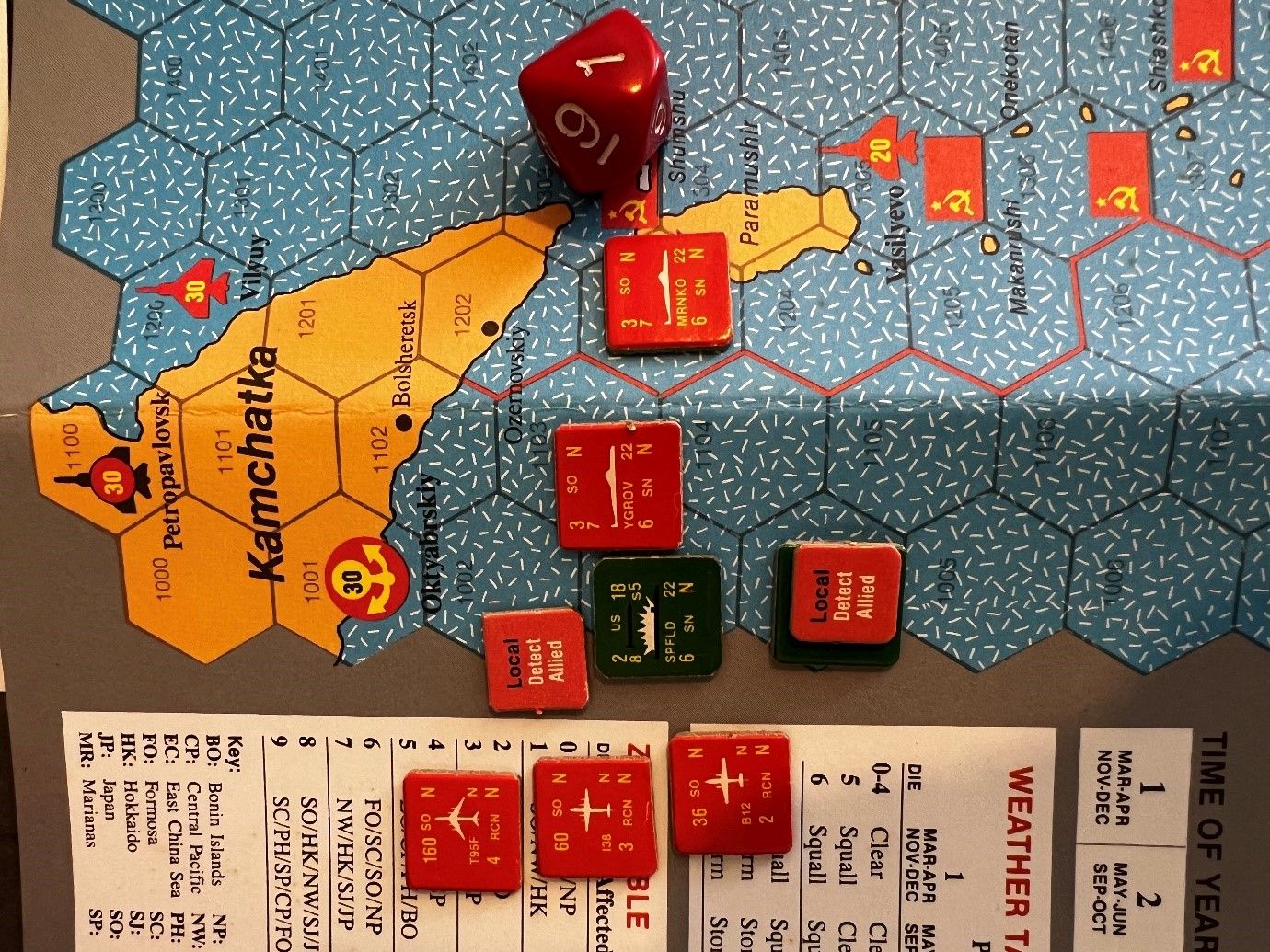 7th Fleet Scenario 4 : Soviet Bastion (Solitaire) | 7th Fleet: Modern ...